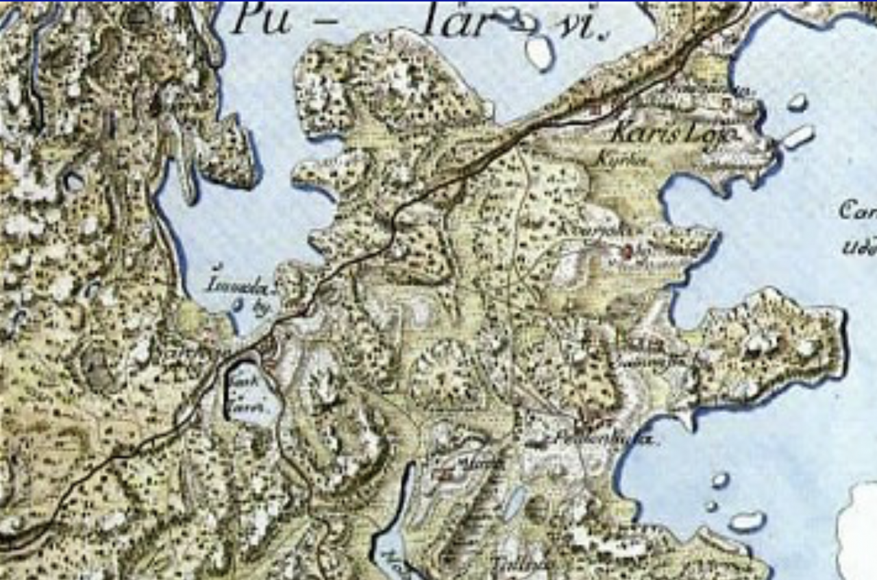 Karjalohja: the location and connecting to history - Erkki 's ...